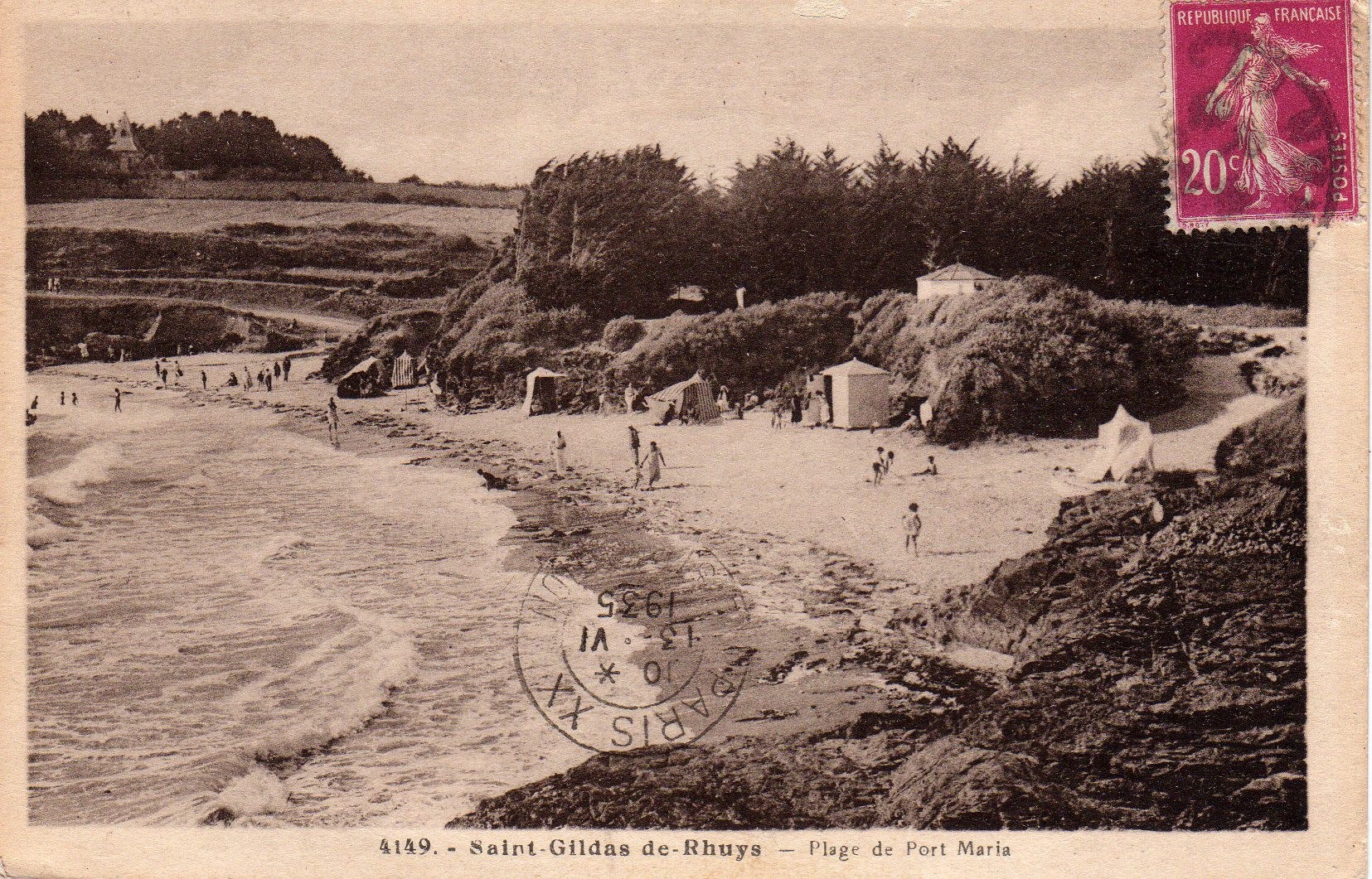 A vos cartes postales et photos de vacances anciennes ! - Saint-Gildas ...